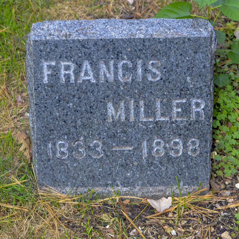 Francis "Frank" Miller - Downers Grove Historical Society
